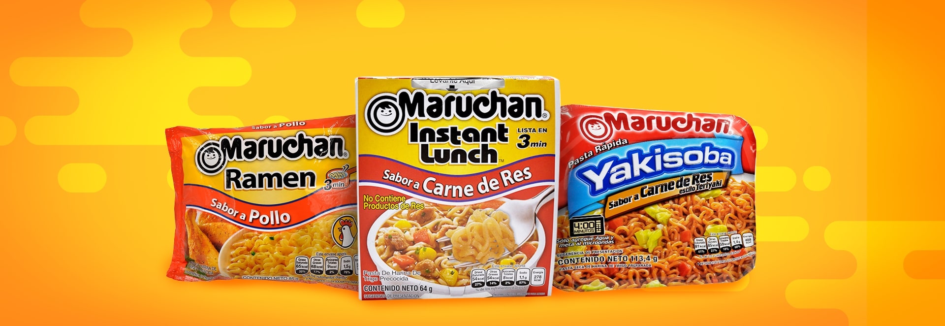 ¿Cuántas Maruchan trae una caja?