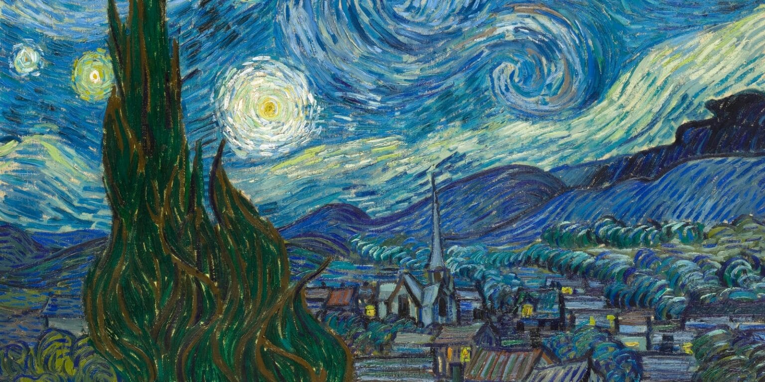 【La noche estrellada, ¿cuánto mide?】